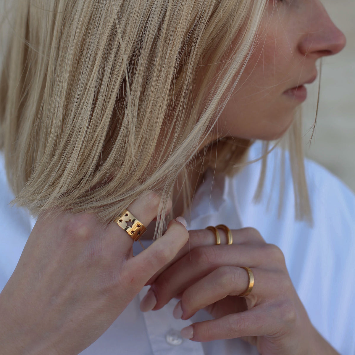 Celest Ring in Gold – Oba Home